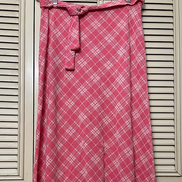 Vintage | Skirts | Russ Togs Plaid Maxi Skirt 7s Vintage Size Small ...
